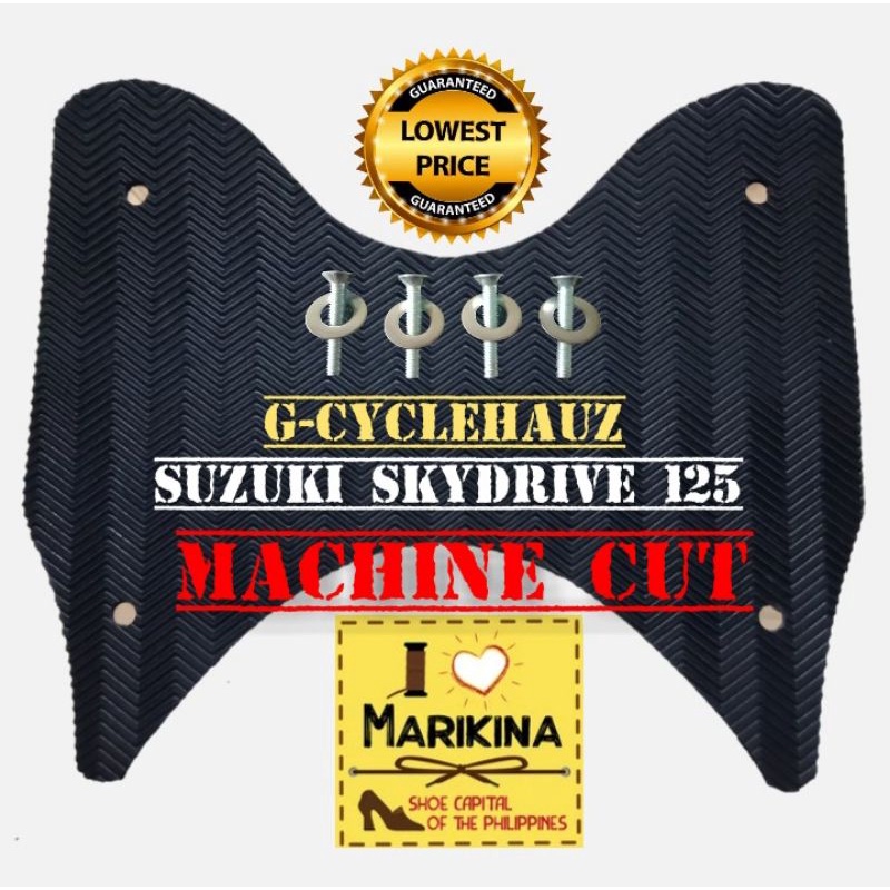 RUBBER MATTING SUZUKI SKYDRIVE 125CC | Shopee Philippines