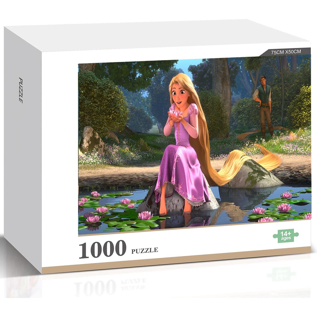 Disney Movie Tangled Puzzle Unzip Assembly Jigsaw Puzzle High Quality ...
