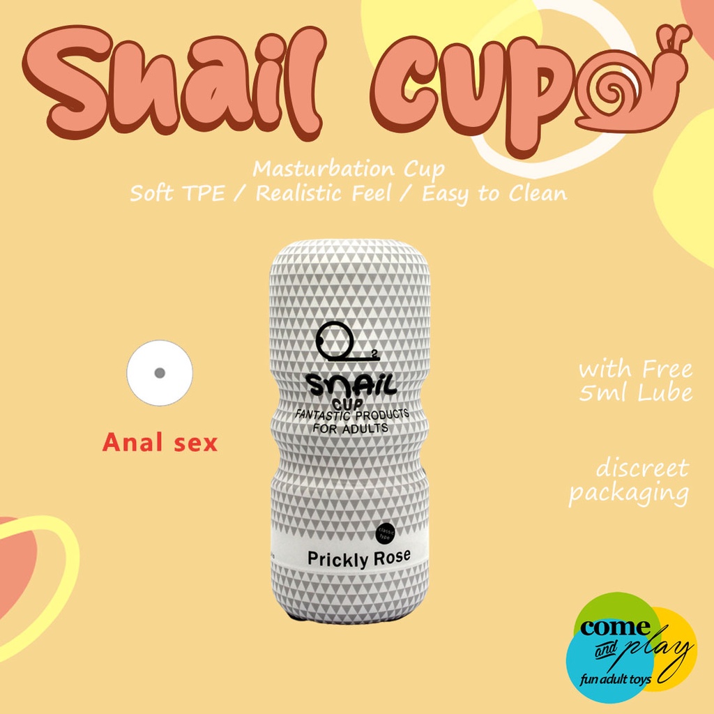 "Snail Cup" Reusable Masturbation Cup Sex Toy for Men | Shopee Philippines