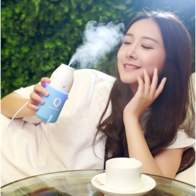 150ml Portable Air Purifier Humidifier Q-bottle Mist Maker Essential ...