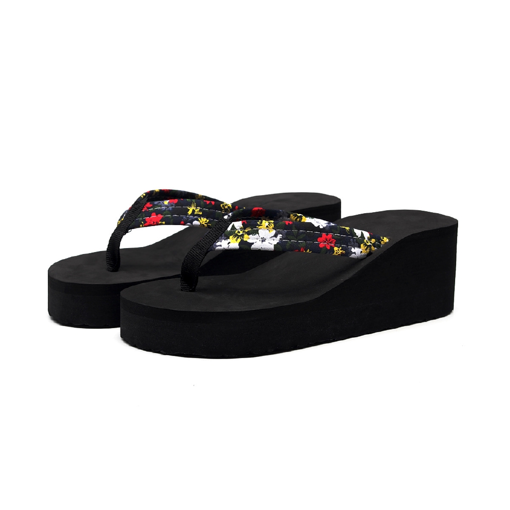 Mga Pambabaeng Sapatos na Flower Tsinelas na High Heel na Sandals ...