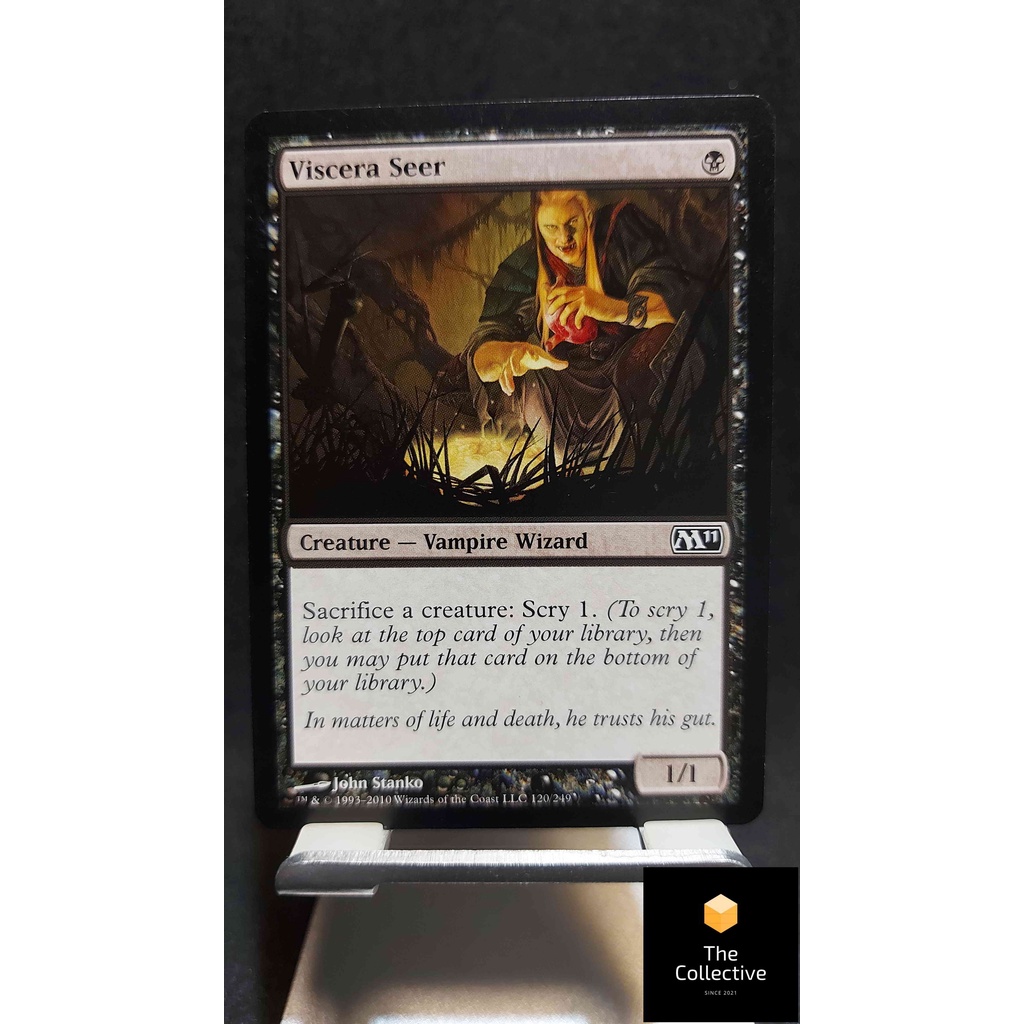 Magic the Gathering - MTG Card Game - Viscera Seer - M11 [BLACK] / [ID: BB1] | Shopee Philippines