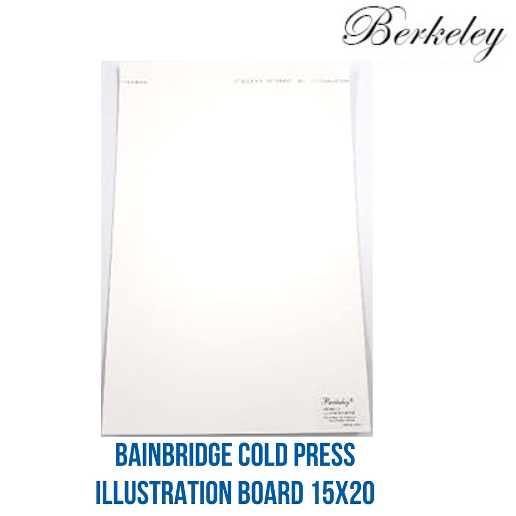 ART HUB - BAINBRIDGE Cold Press Illustration Board (15 x 20 / 10 x 15 ...