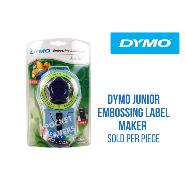 DYMO Junior Embossing LabelMaker (Embosser, Printer, Blue Label Maker ...