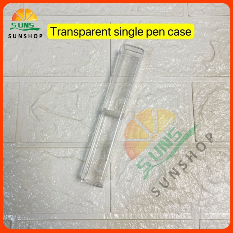 Transparent pen case Ballpen Case Box for corporate give aways Pen Case ...