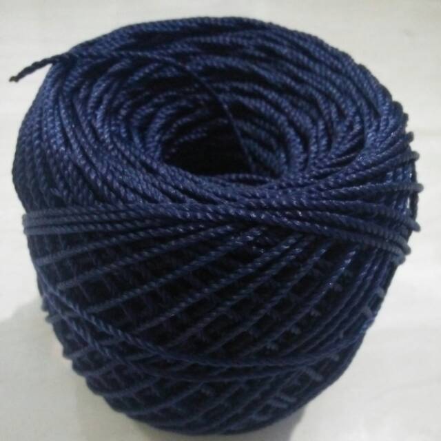 Navy Blue Nylon Knitting Yarn Code 168 (100 grams) | Shopee Philippines