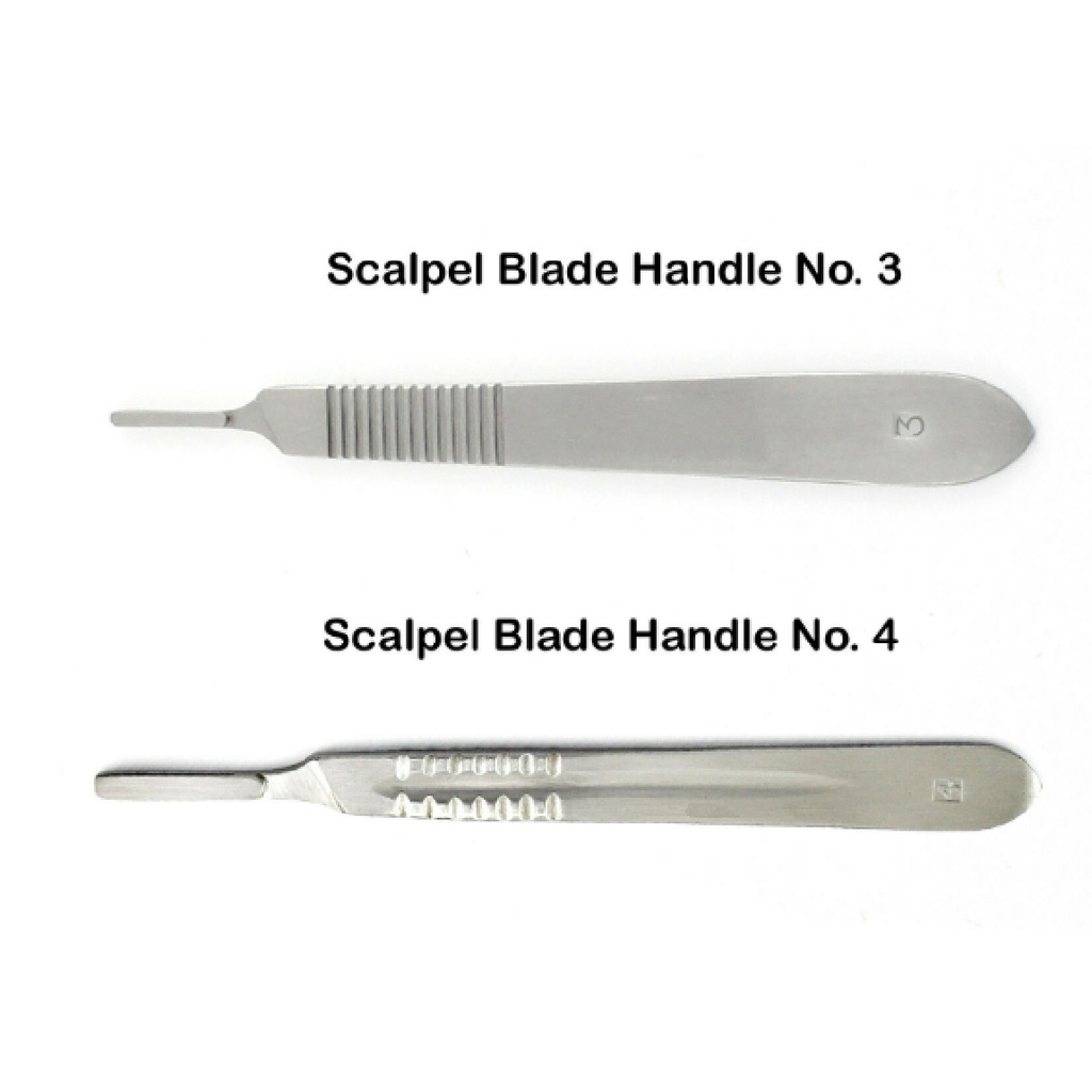 (L&L-J) Scalpel / Blade Handle #3 or #4 / Scalpel / Holder health ...