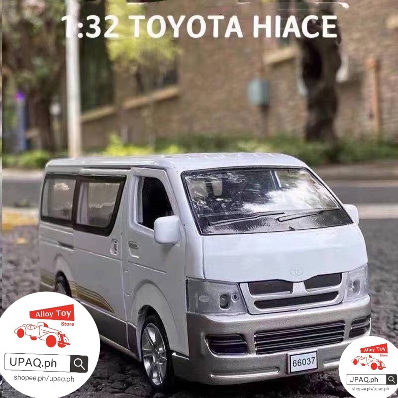 *alloy toy*TOYOTA HIACE 1:32 ALLOY DIE-CAST CAR MODEL 68037 | Shopee ...