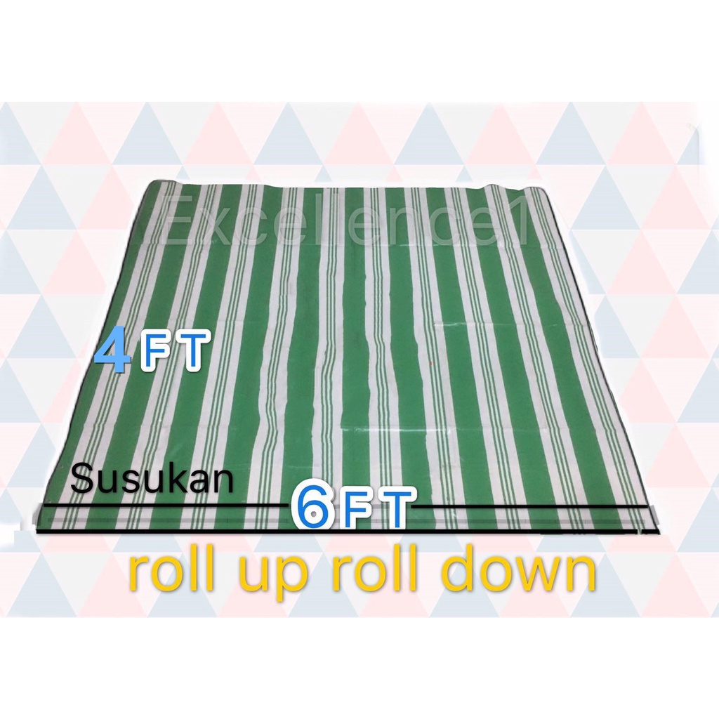 8FTx12FT /4FTx6FT Stripe Tarpaulin Trapal 6FTx6FT / 6FTx8FT LONA Trapal ...