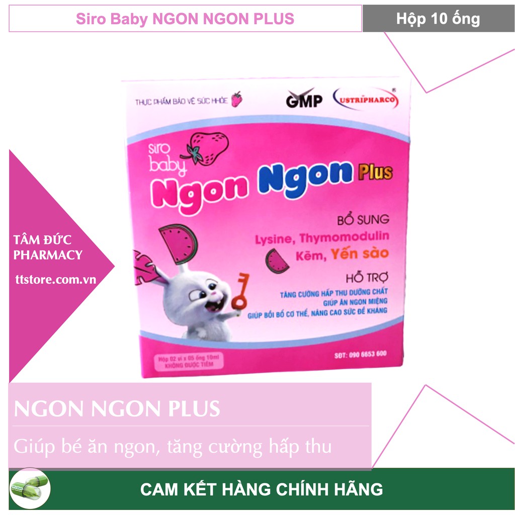 Delicious Baby Syrup PLUS [Box Of 10 Tubes] - Help Your Baby Eat Well ...