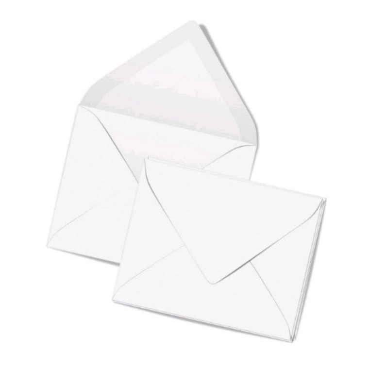 #3 [3 1/4" x 4 3/8"] Veco Elit White Baronial Envelope (100Pieces ...