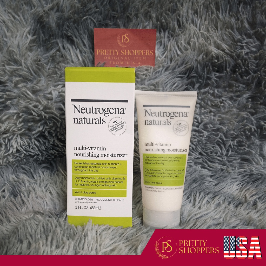 Imported Neutrogena Naturals Multi Vitamin Nourishing Moisturizer Night ...