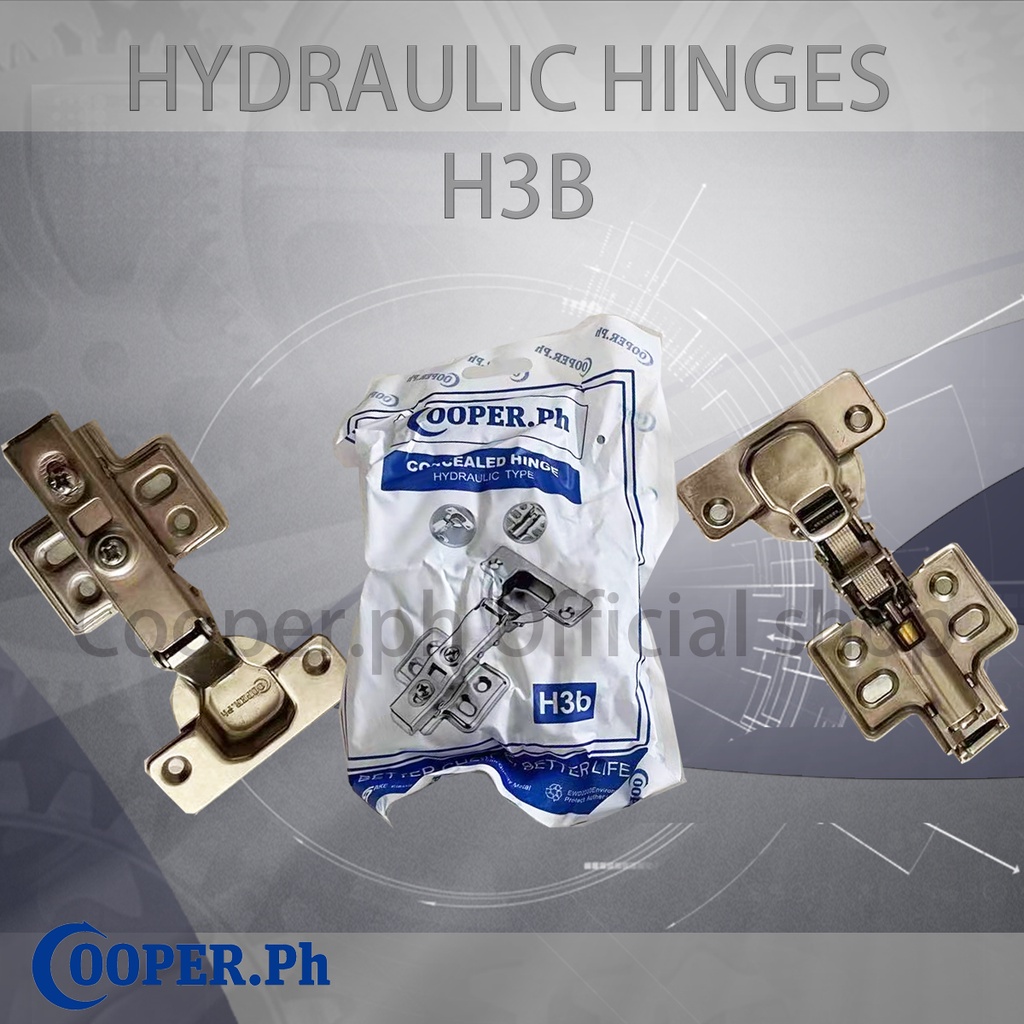 2pcs H1b H2b H3b Hydraulic soft close Concealed Hinges Regular for ...