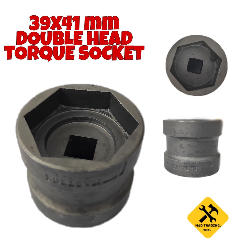 Flea 39X41mm 1/2" TORQUE DRIVE DOUBLE HEAD SOCKET: (1/2" DRIVE ...