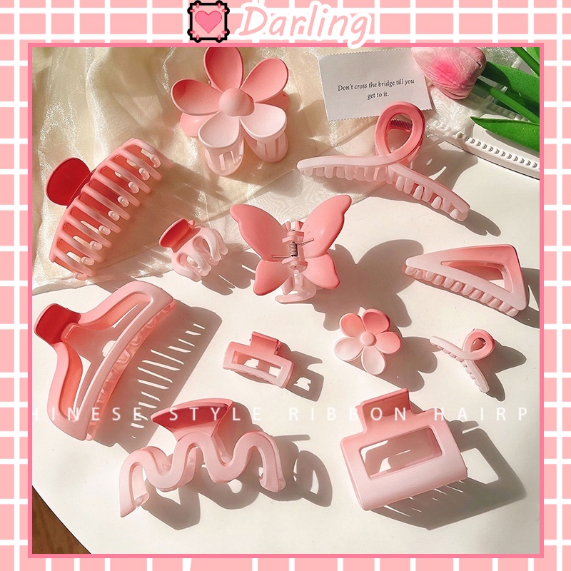 Korean Hair Clip Pink Fashion Hair Pins Ladies Hair Accessories Hairpin ...