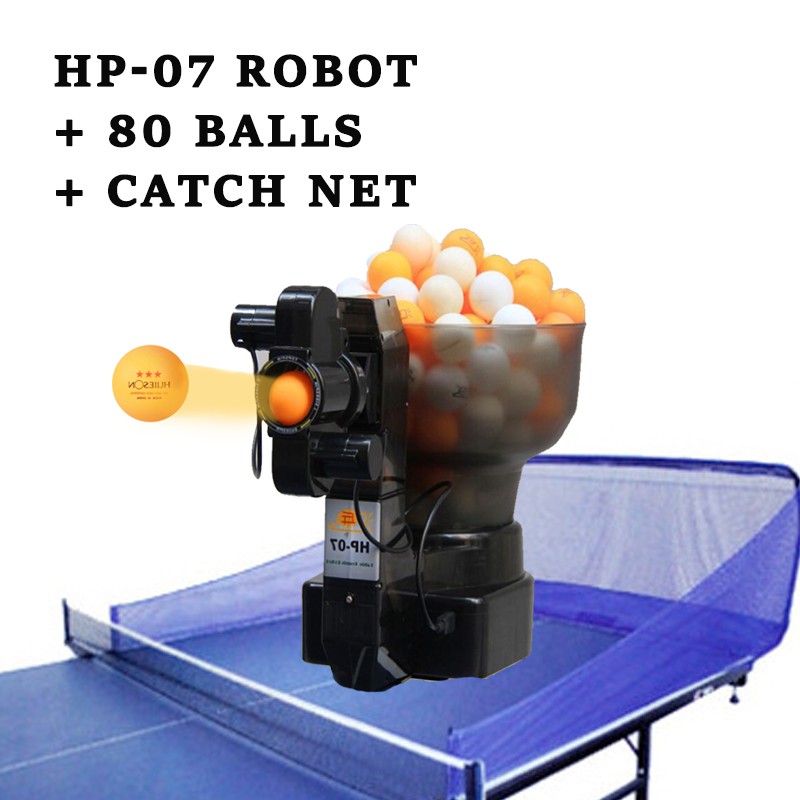 Automatic Recycle Ball Ping Pong Machine/Robot Mulfunctional Table ...