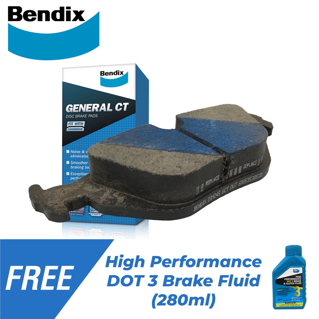 Bendix Brake Pads GCT DB1245 Rear Set for BMW 3 Series E36, Z3 1990-1998 | Shopee Philippines