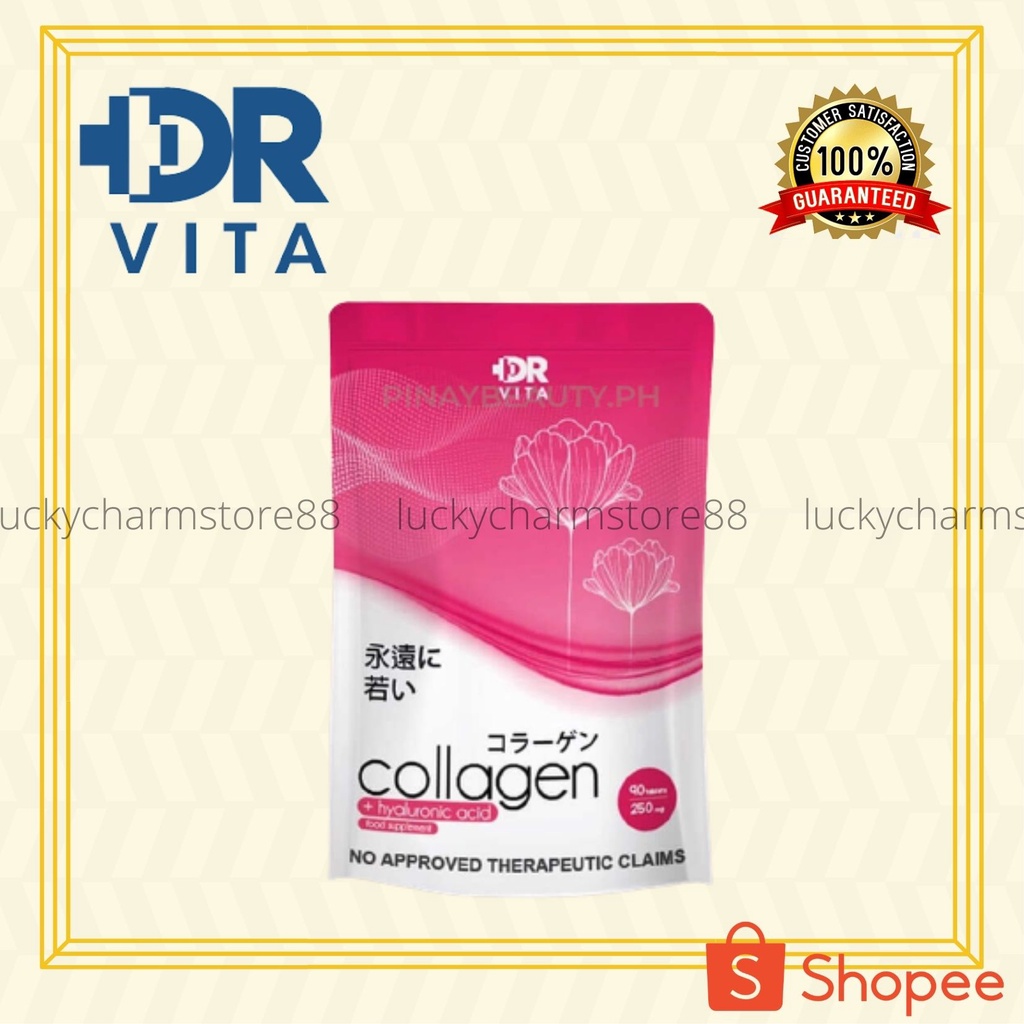 Authentic Dr. Vita Collagen (90 Tablets) | Shopee Philippines