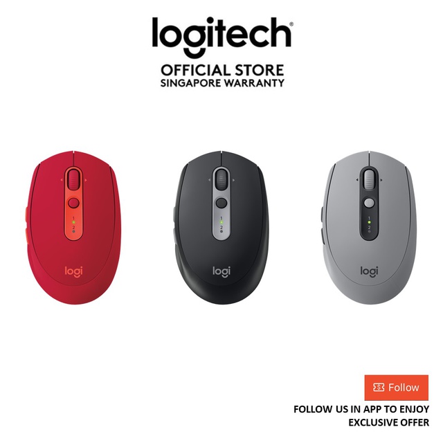 Logitech M590 Multi-Device Silent Bluetooth Wireless Mouse With ...