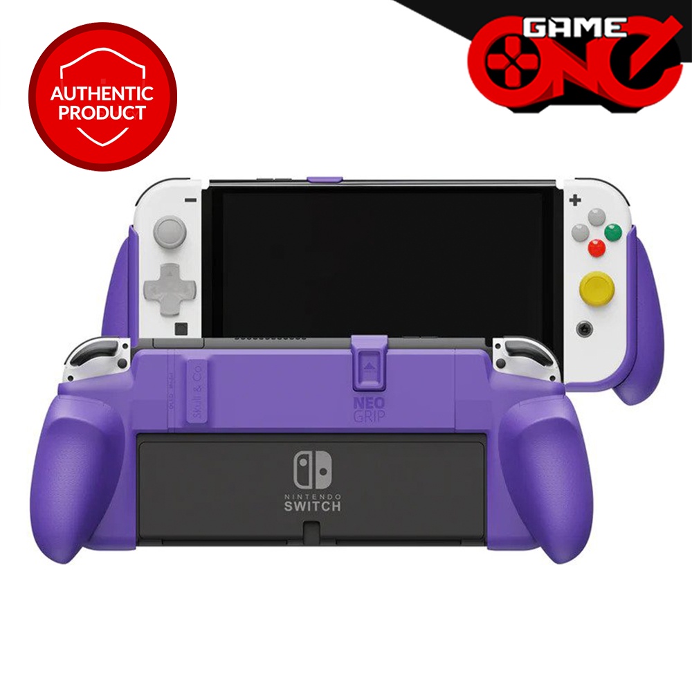 Skull & Co NeoGrip for Nintendo Switch OLED and Regular Model Limited Edition NGC Purple ...