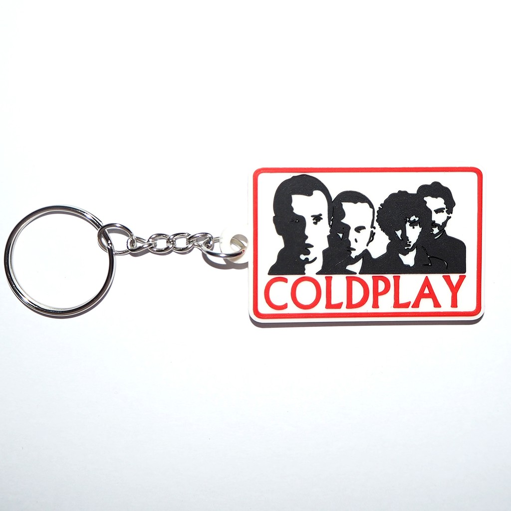 COLDPLAY Rubber Keychain cold play | Shopee Philippines