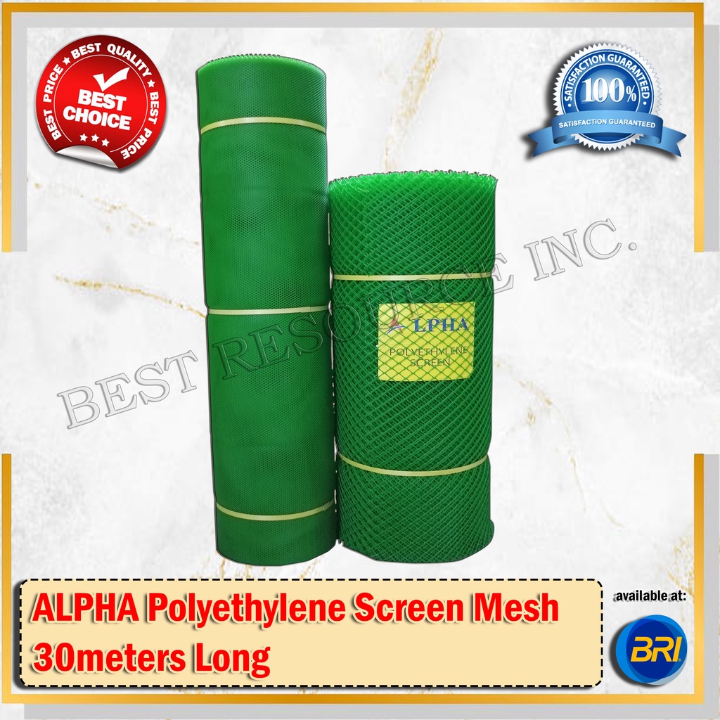 Alpha Polyethylene Screen Mesh | Green Screen | Chicken Screen | Garden ...