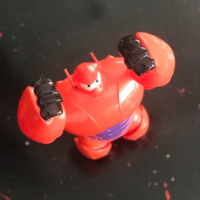 Preloved Original Bandai/Disney Big Hero 6 Red Baymax 10 Inch Figure ...