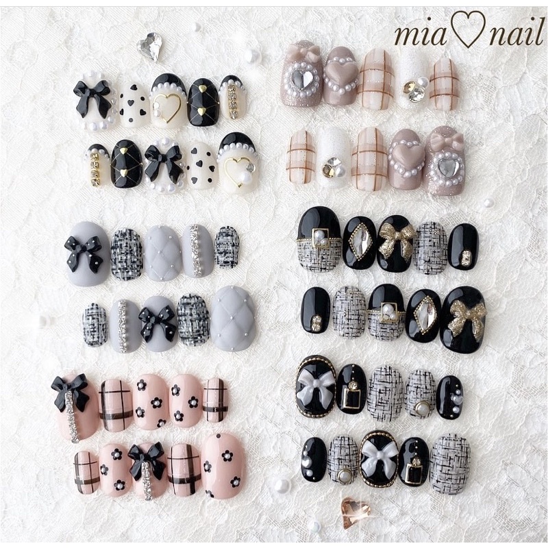 Nailbox lady design (inbox to order form Pieceg) | Shopee Philippines