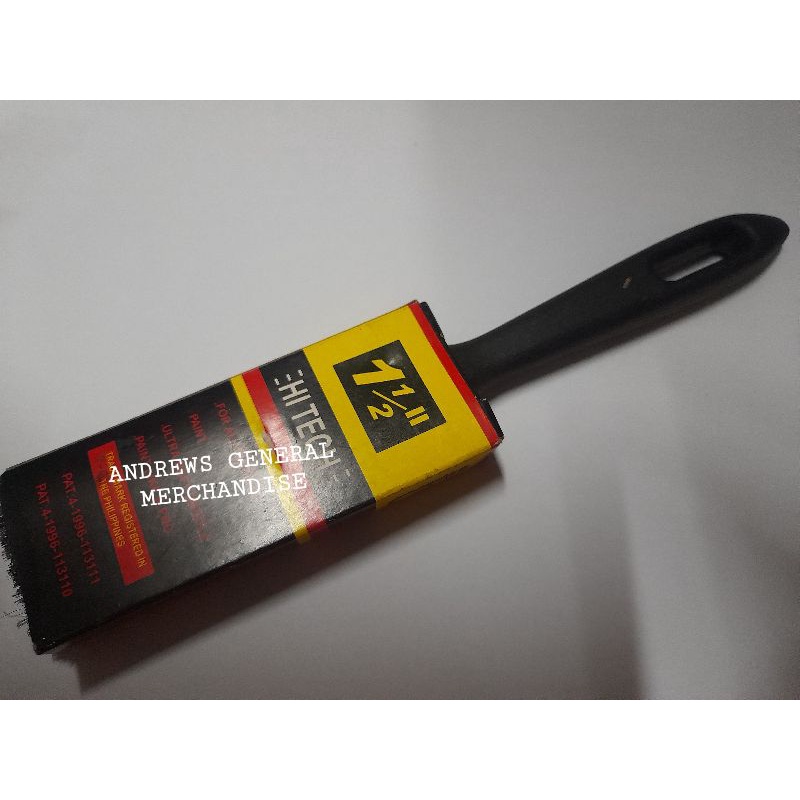 HI -TECH PAINT BRUSH 1 1/2 INCHES BLACK BRISTLE | Shopee Philippines