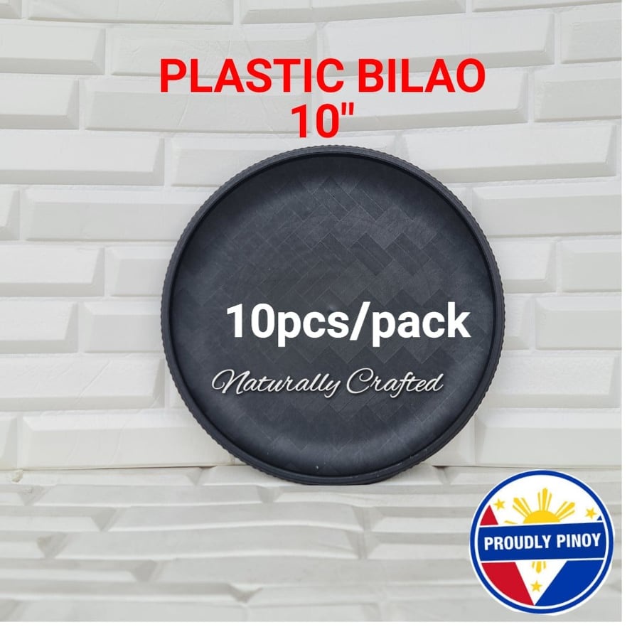 10 PCS 10' INCHES PLASTIC BILAO FOOD GRADE SUSHI TRAY | Shopee Philippines