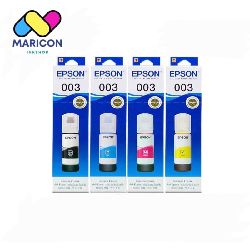 Genuine Original Ink 003 black 003 colored 65ml | Shopee Philippines