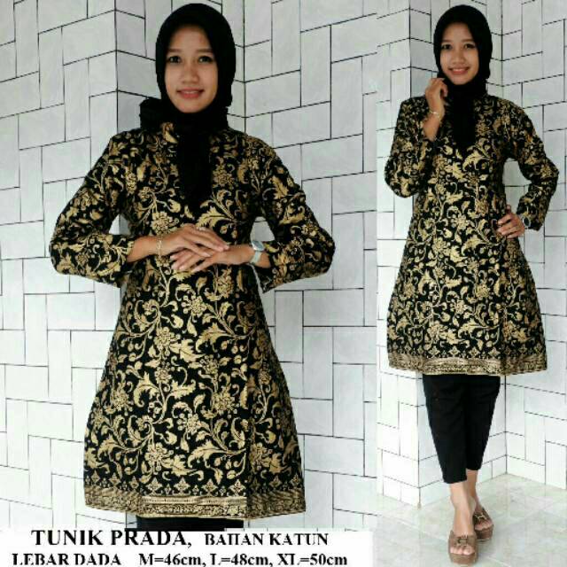 Batik Clothes BATIK Women Gold PRODO | Shopee Philippines