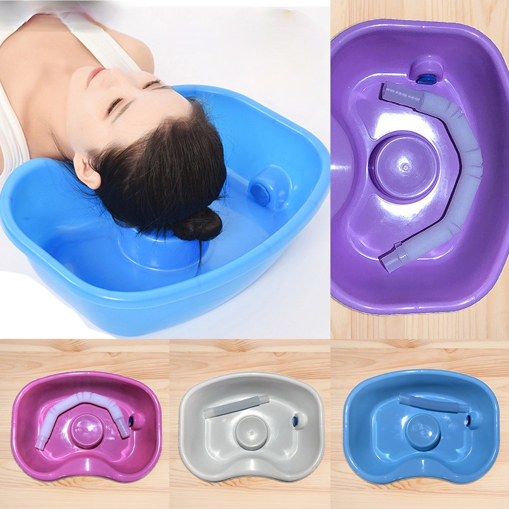 Bed Shampoo Basin, Portable Hair Washing Basin Wash Tub Bowl Use in Bed ...