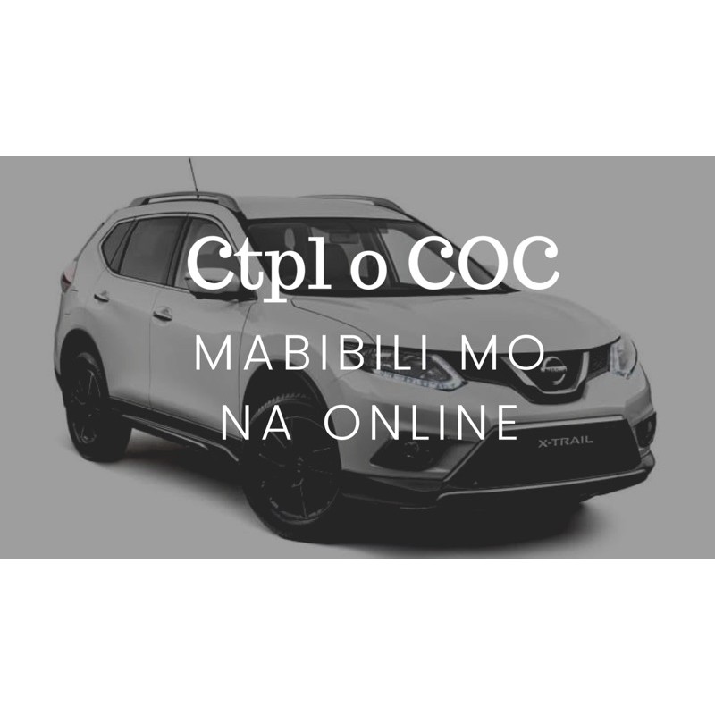 CTPL / COC Compulsory Third Party Liability | Shopee Philippines