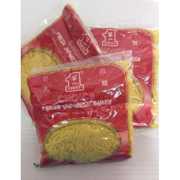First Choice Fresh Japanese Ramen ( Fresh Miki - Classic ) 250g ...