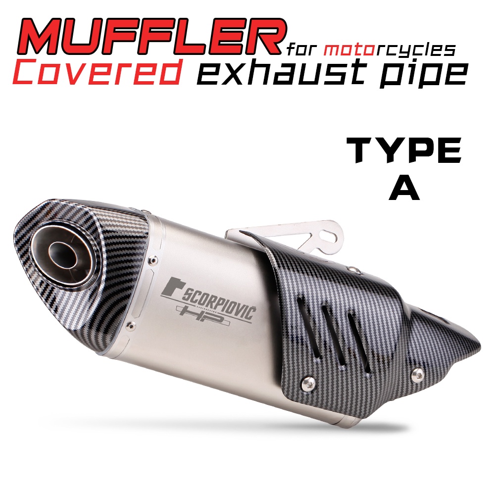 AKRAPOVIC M1 Motor Exhaust Muffler Pipe (38-51inlet) | Shopee Philippines