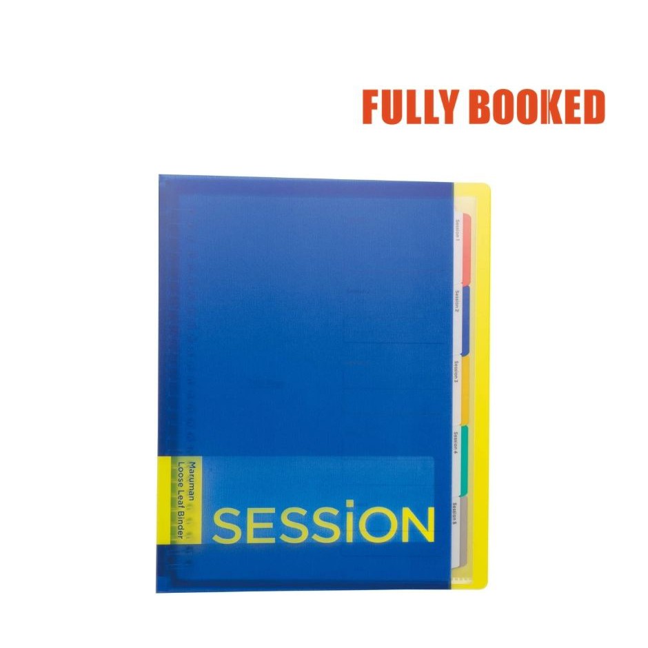 Maruman: Binder Session - B5 Plastic Binder, 26 Holes (Blue) | Shopee ...