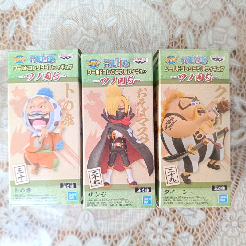 Genuine One Piece WCF Arc wano vol 5 model 3 boxes | Shopee Philippines