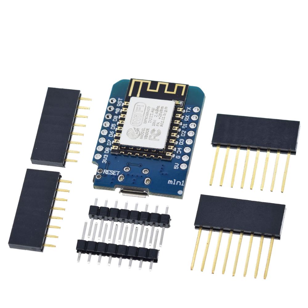 Esp8266 D1 Mini Pro Wifi Development Board Nodeu Ws2812 Rgb Dht11 Dht22 Am2302 Relay Ds18b20 ...