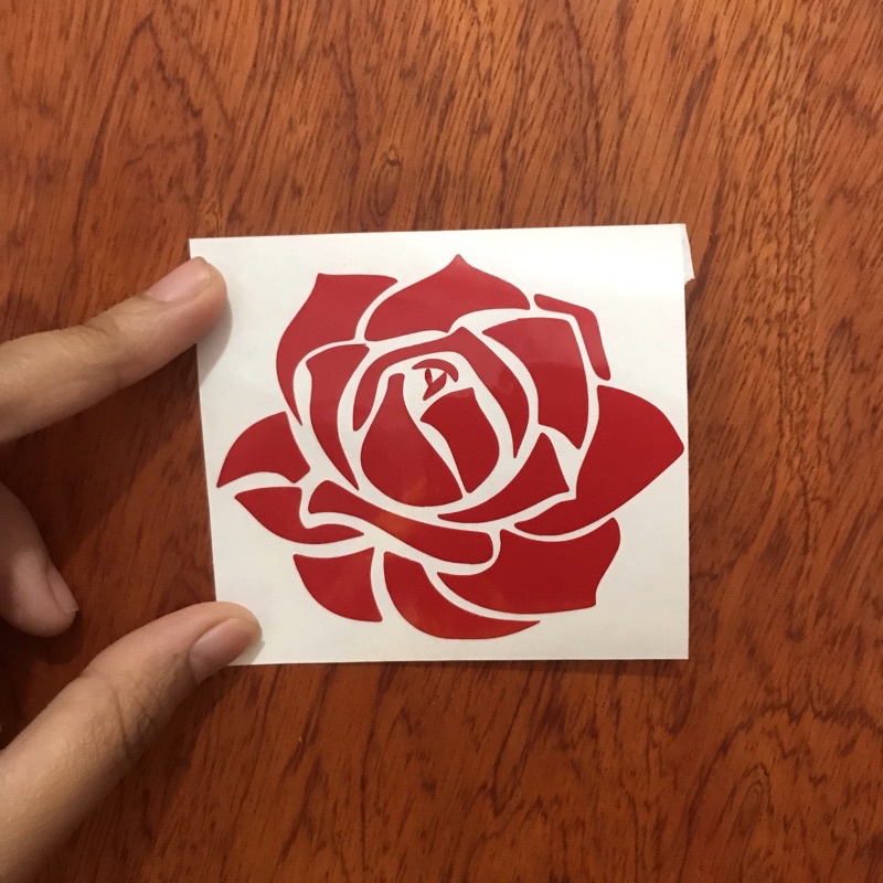 rose decal sticker for motorcycle and car stickers | Shopee Philippines