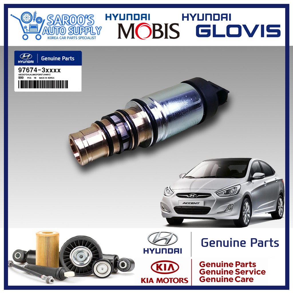 [Genuine] Aircon Control Valve / ECV Valve For Hyundai Accent, 2011 ...