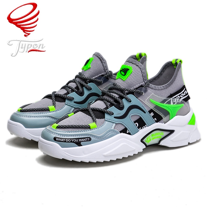COD korean style casual running shoes breathable unisex shoes Sneakers ...