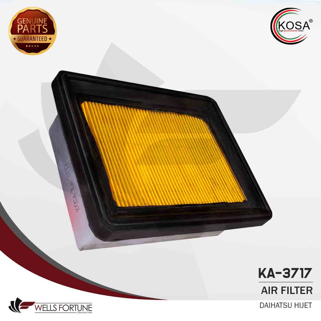 DAIHATSU HIJET 17801-87710 KOSA CAR AIR FILTER KA-3717 (1PC) | Shopee ...