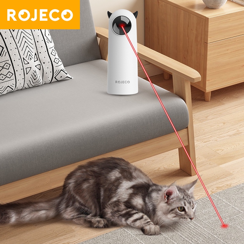 Rojeco cat toy infrared LED laser cat toys for kitten interactive laser ...
