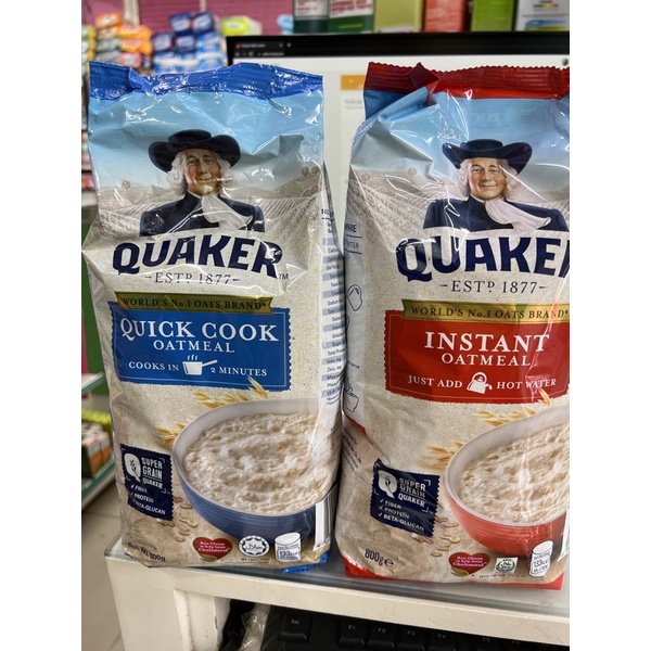 Quaker Oats 800g Quick cooking or Instant Halal | Shopee Philippines