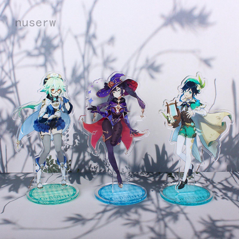 nuserw nuserw Genshin Impact Standee Xiao Zhongli Venti Diluc Acrylic ...