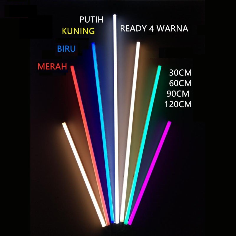 PUTIH Led Neon Lights Long White Lights T5 TL Lights 5W 10W 15W 5 10 15 ...