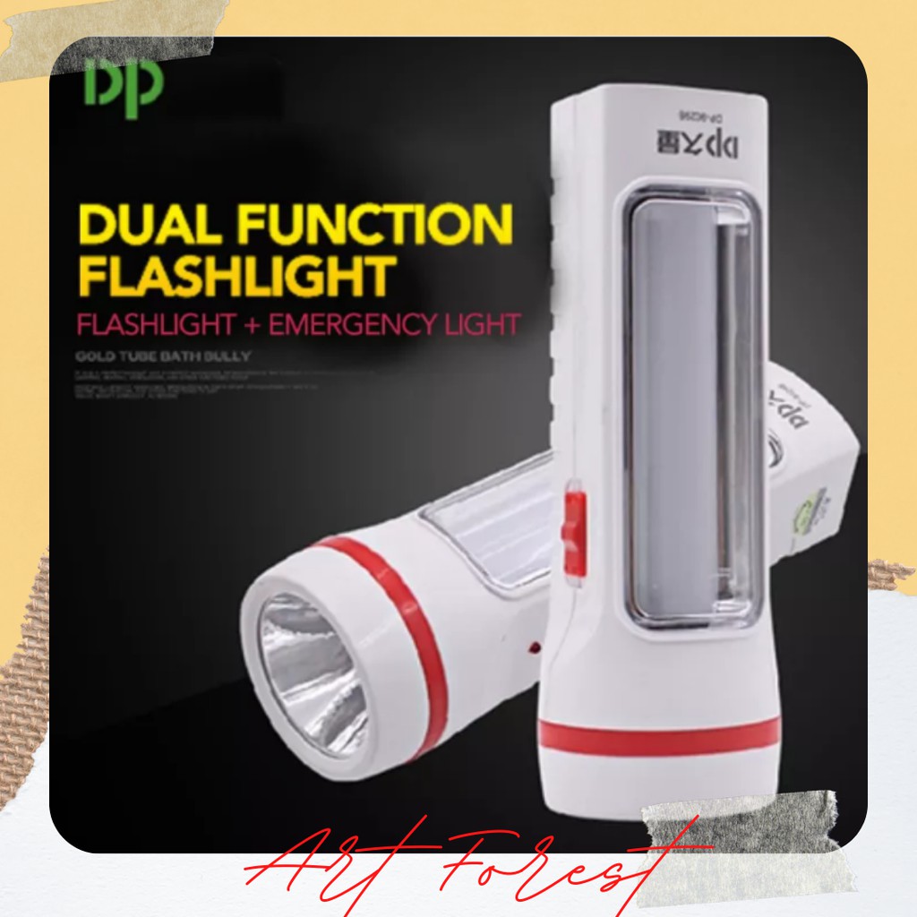 DP 2-in-1 Rechargeable Torch/ Emergency Light (DP-9029 / DP-9029 D ...