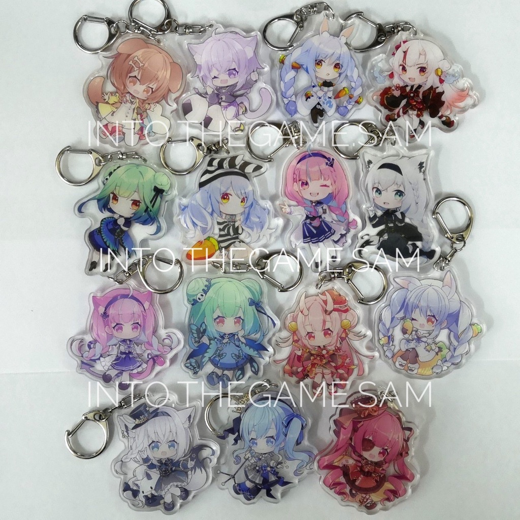 Hololive Vtuber Acrylic Keychain NEW As Fanmade | Shopee Philippines