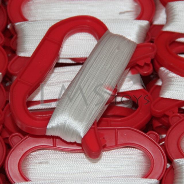 D Shape Handle with 30/50/100m String Kite Flying Equipment | Shopee ...